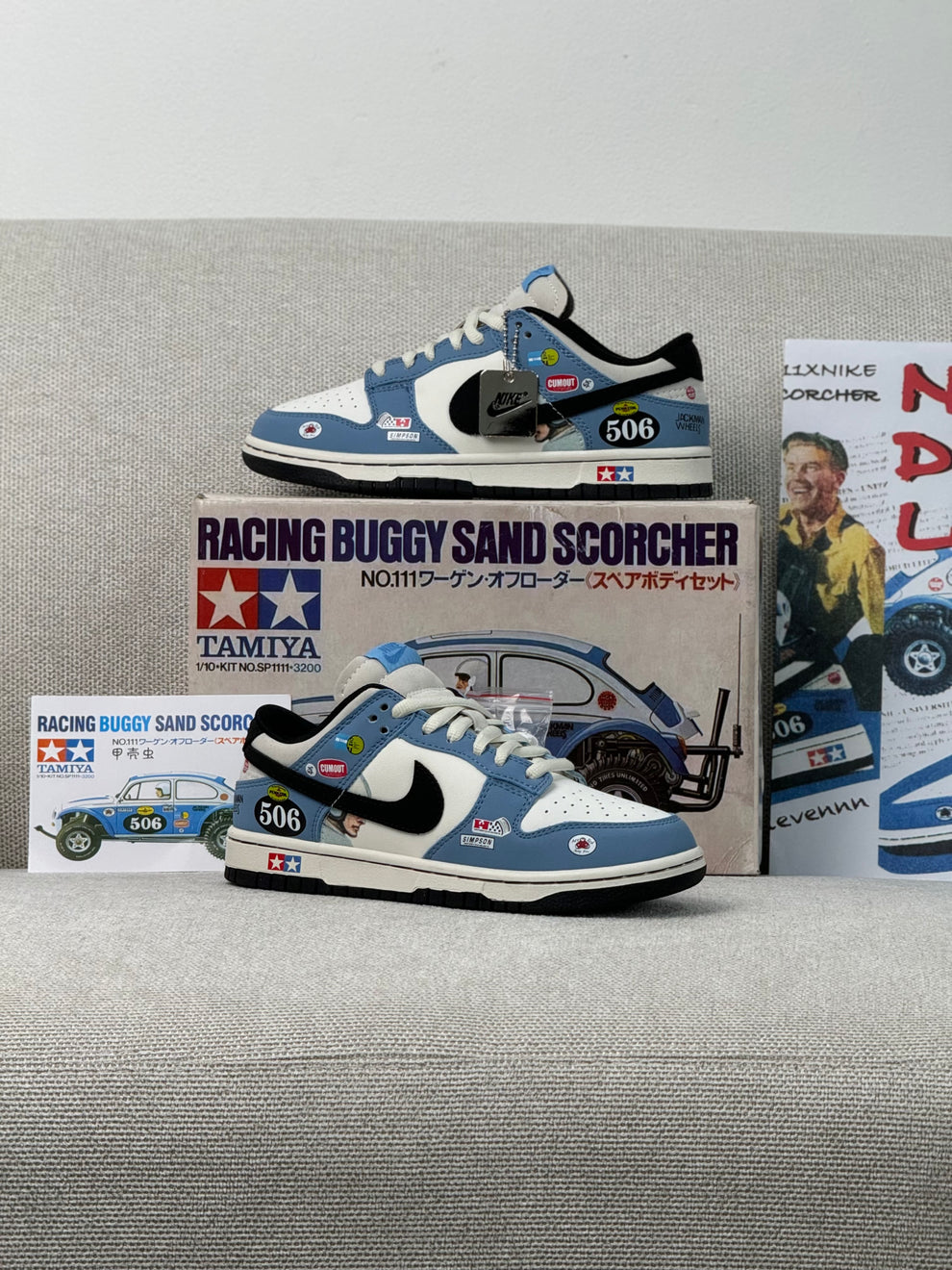 Nike Dunk Low x TAMIYA BUGGY RACING – workshop